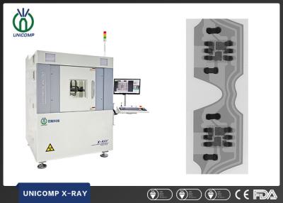 China 130kV Microfocus Unicomp X Ray AX9100 For SMT LED BGA QFN Voids Measurement for sale
