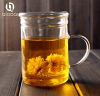 China Manufacturer Experience Latest Style glass flower tea cup for sale