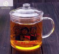 China The Most Popular Wholesale Cheap glass flower tea infuser cup factory for sale