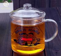 China The Most Popular Wholesale Cheap glass flower tea infuser cup factory for sale
