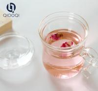 China Handblown Alibaba China glass flower tea cup 600ml for sale