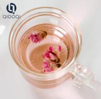 China Handblown Alibaba China glass flower tea cup 600ml for sale
