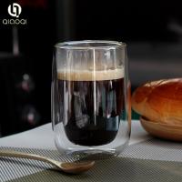 China Factory Wholesale Most Popular double wall glass mug and cup for sale