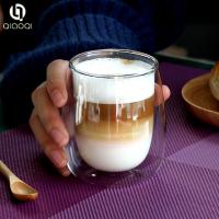 China Factory Wholesale Most Popular double wall glass mug and cup for sale
