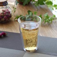 China Promotional gifts Hebei Manufacturer cool double wall glass cup for sale