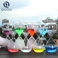 China Very popular 15 liquid colored bubble sand timer hot selling for sale