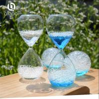 China Very popular 15 liquid colored bubble sand timer hot selling for sale