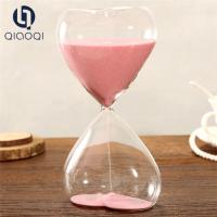 China 3 5 15mins time Heart shape custom hourglass for sale for sale