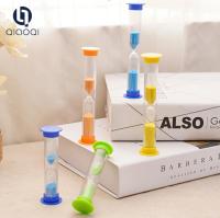 China hot selling 30s 45s 60s plastic sand timer for children toys for sale