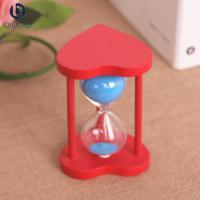 China Heart shape food frame colors 1 mins sand timer for children toys for sale