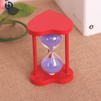China Heart shape food frame colors 1 mins sand timer for children toys for sale