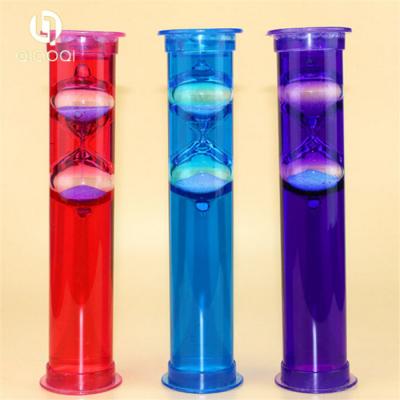China Creative children toys gifts plastic sand timer hourglass wholesale for sale