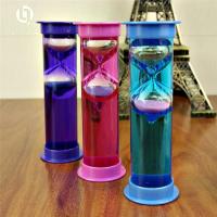 China Creative children toys gifts plastic sand timer hourglass wholesale for sale