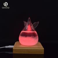 China High quality For Christmas Gift Weather Forecast Bottle Storms Drops Hourglass Bottle for sale