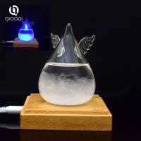 China High quality For Christmas Gift Weather Forecast Bottle Storms Drops Hourglass Bottle for sale