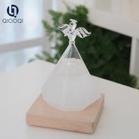 China High quality For Christmas Gift Weather Forecast Bottle Storms Drops Hourglass Bottle for sale