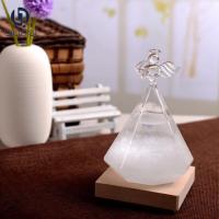 China High quality For Christmas Gift Weather Forecast Bottle Storms Drops Hourglass Bottle for sale