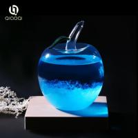 China Useful Promotion Personalized apple shaped weather forecast bottle for christmas gift for sale
