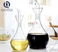 China FDA  LFGB Creative Gifts Clear oil vinegar dispenser glass for sale