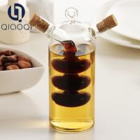 China 2 in1 glass oil dispenser for kitchenware for sale
