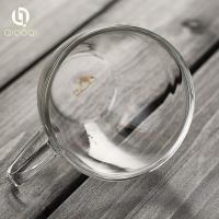 China Heat Resisting Latest Fashion small borosilicate glass tea cup China Supplier for sale