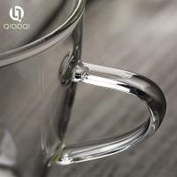 China Heat Resisting Latest Fashion small borosilicate glass tea cup China Supplier for sale