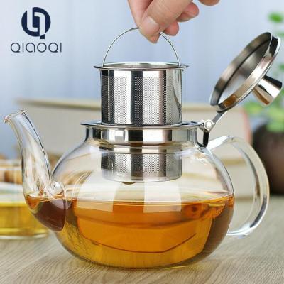 China New Hot Sale Various Market custom made glass tea pot for sale