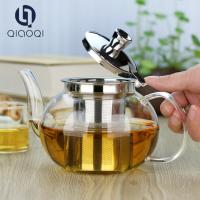 China New Hot Sale Various Market custom made glass tea pot for sale