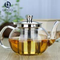 China New Hot Sale Various Market custom made glass tea pot for sale