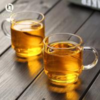 China Useful Cheap small clear glass tea cup 120ml for sale