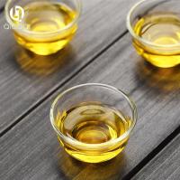 China Free Sample Special round small glass tea cup 35ml tea glasses for sale