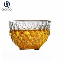 China Popular Fashion Design household small glass tea mug 75ml at discount price for sale