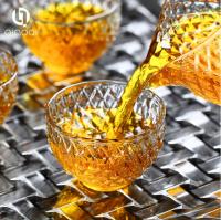 China Popular Fashion Design household small glass tea mug 75ml at discount price for sale