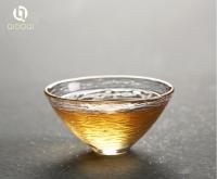 China Clear small clear borosilicate glass tea cup Manufacturer Experience for sale