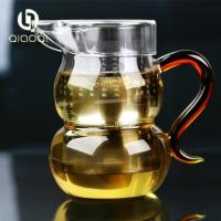 China LFGB  400ml heat resist proof glass tea pot for sale