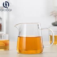China Food grade Heat Resistant The fair Mug glass tea cup with FDA LFGB certificates for sale