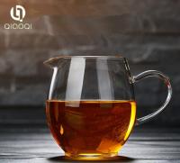 China New Wholesale petals shape glass justice cup China supplier for sale