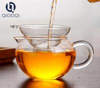 China Heat Resisting Professional Design 250ml glass justice tea cup for sale