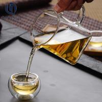 China Discount Best Price 350ml 500ml glass justice tea cup FDA certificated for sale