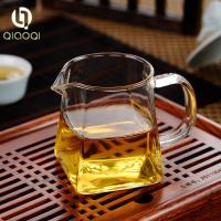 China Discount Best Price 350ml 500ml glass justice tea cup FDA certificated for sale