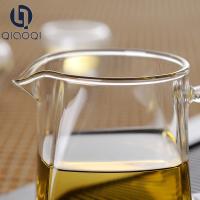 China Discount Best Price 350ml 500ml glass justice tea cup FDA certificated for sale