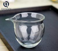 China The Most Popular Modern Professional embossed glass justice cup for sale