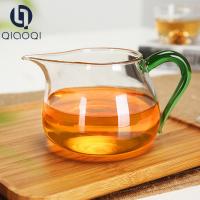 China Customized Promotional clear glass justice cup handmade for sale