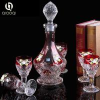 China Factory Direct Sale New Type 7 pcs glass decanter set made in China for sale