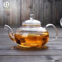 China China supplier Crazy Selling commercial 600ml glass teapot set manufacture for sale