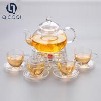 China China supplier Crazy Selling commercial 600ml glass teapot set manufacture for sale