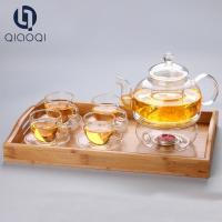 China China supplier Crazy Selling commercial 600ml glass teapot set manufacture for sale