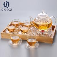 China China Good Supplier Multi Design glassware tea coffee pot set for sale