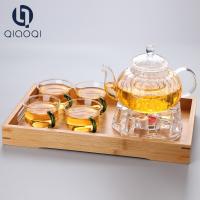 China China Good Supplier Multi Design glassware tea coffee pot set for sale