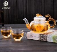 China New Coming Newest Design glass teapot glass tea set glass pot 500ml for sale